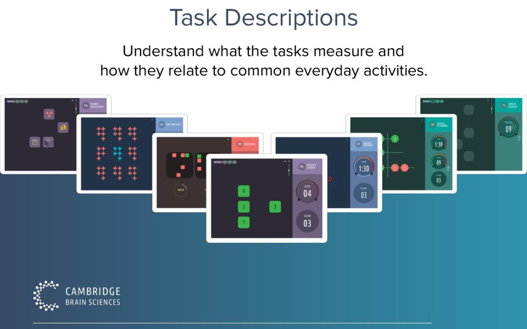 Cambridge Brain Sciences Task Descriptions and Example Activities ...